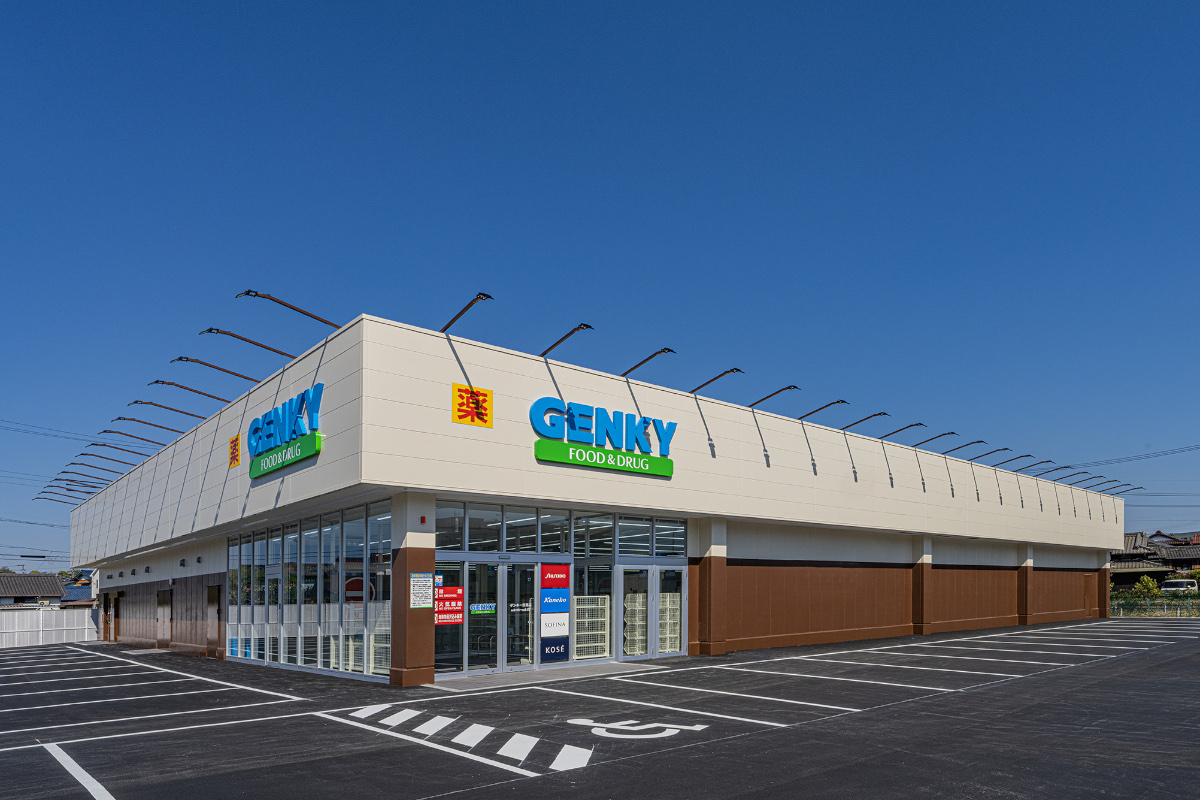 GENKY 古見店｜施工事例｜朝本組｜愛知県津島市の建設会社