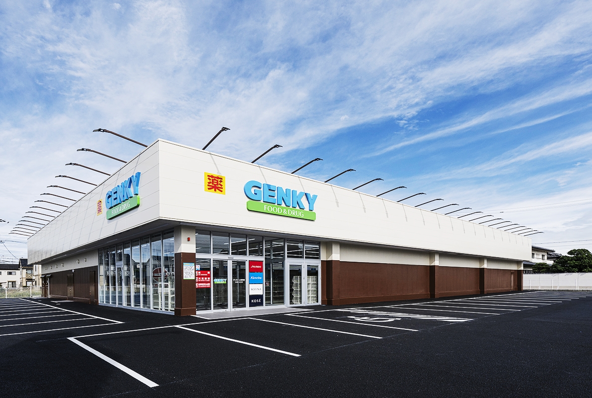 GENKY 上萱津店｜施工事例｜朝本組｜愛知県津島市の建設会社